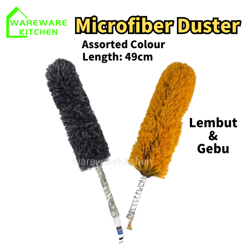 Microfiber Duster Cleaning Duster Penyapu Habuk Bulu Ayam Habuk 鸡毛扫 ...