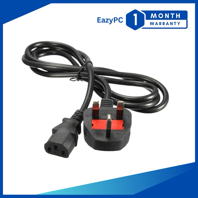 3 Pin 1.5 Meter 300W UK 2 Figure 8 13A Fuse Pc Desktop Monitor Notebook ...