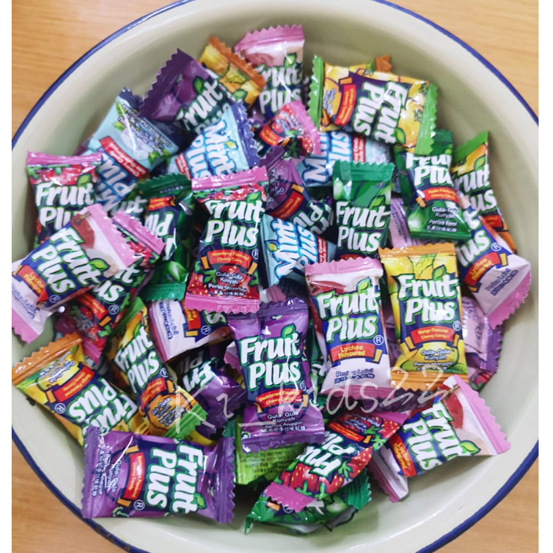 Fruit Plus Chewy Candy (25pcs) | Shopee Malaysia
