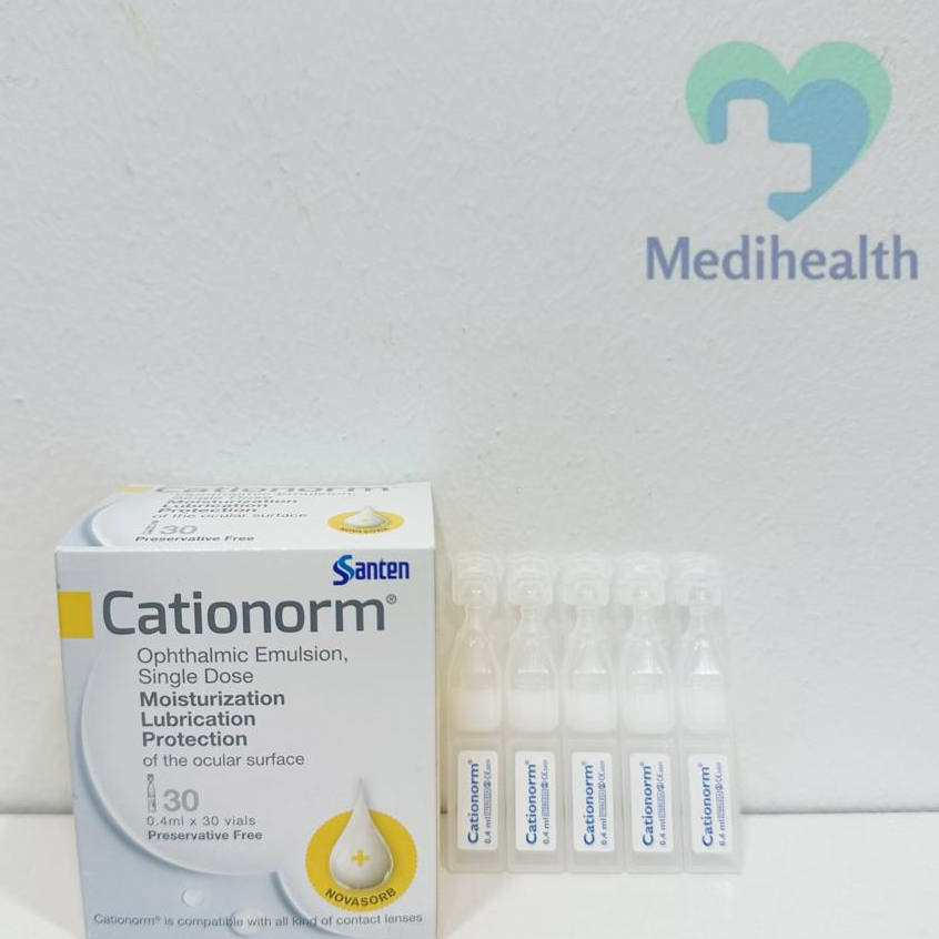 [EXP08/26]Cationorm ophthalmic Emulsion (0.4 ml x 30 vials) | Shopee ...