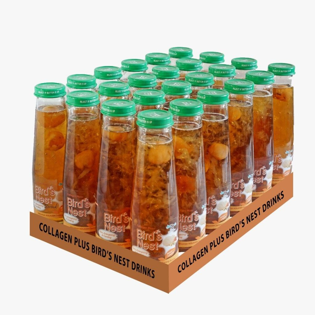 FG Walet Bird's Nest Collagen Plus Drink Honey Longan 250ml x 24 bottle (Carton) | Shopee Malaysia