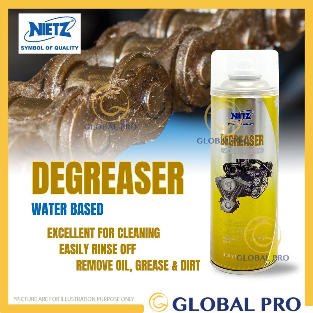 NIETZ 450mL Degreaser Water Based for Machine Chain Car Engine Store ...