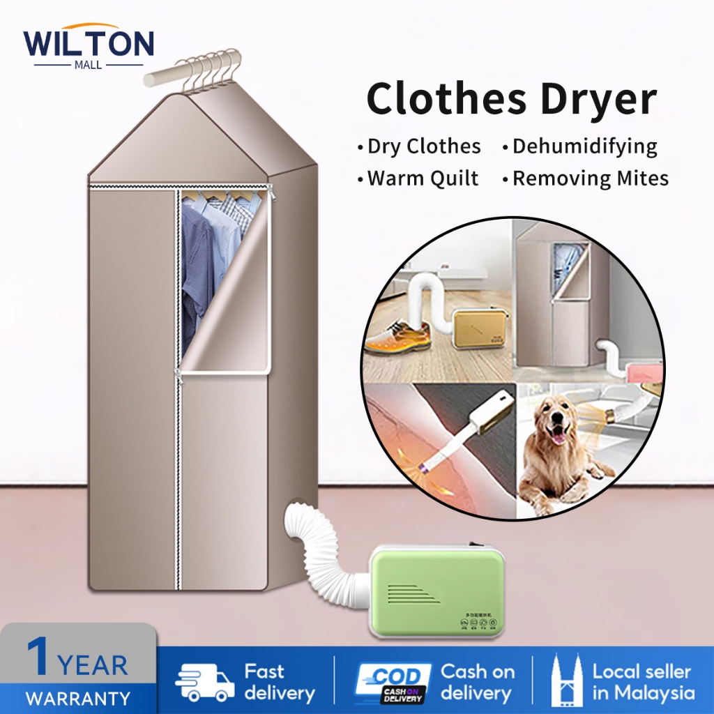 Multifunctional Clothes Dryer 600W Pengering Baju Clothes Dryer heating ...