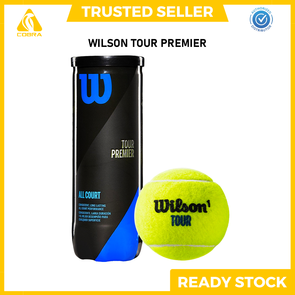Wilson Tour Premier All Court Tennis Ball | Shopee Malaysia