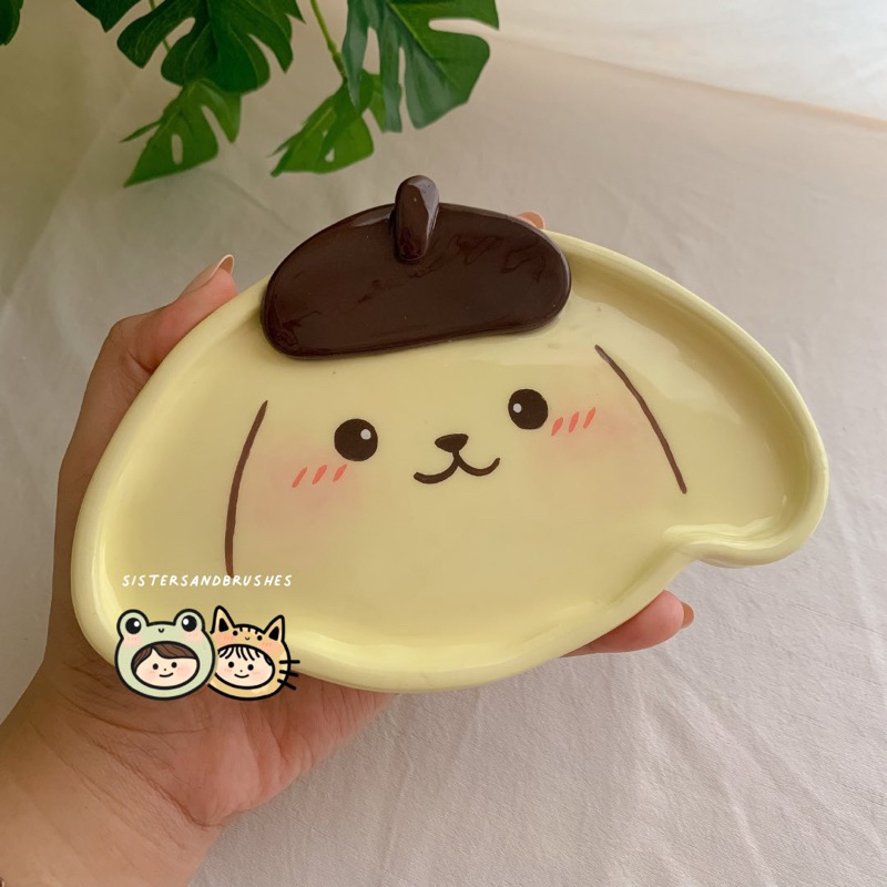 🌼 sistersandbrushes 🌼 Purin Handmade Clay Trinket Dish Air Dry Clay Art ...