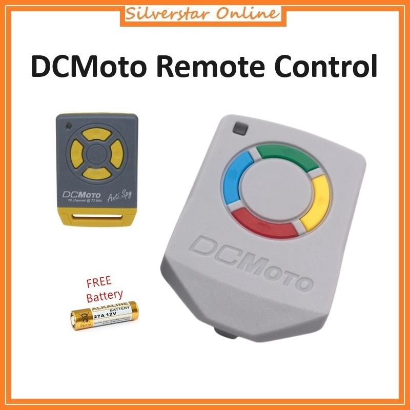 DCMOTO Remote Control Autogate DC Moto | Shopee Malaysia