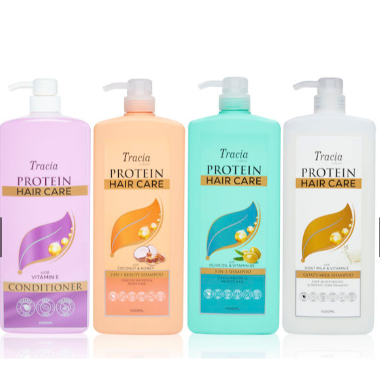 TRACIA PROTEIN HAIR CARE SHAMPOO / CONDITIONER | Shopee Malaysia