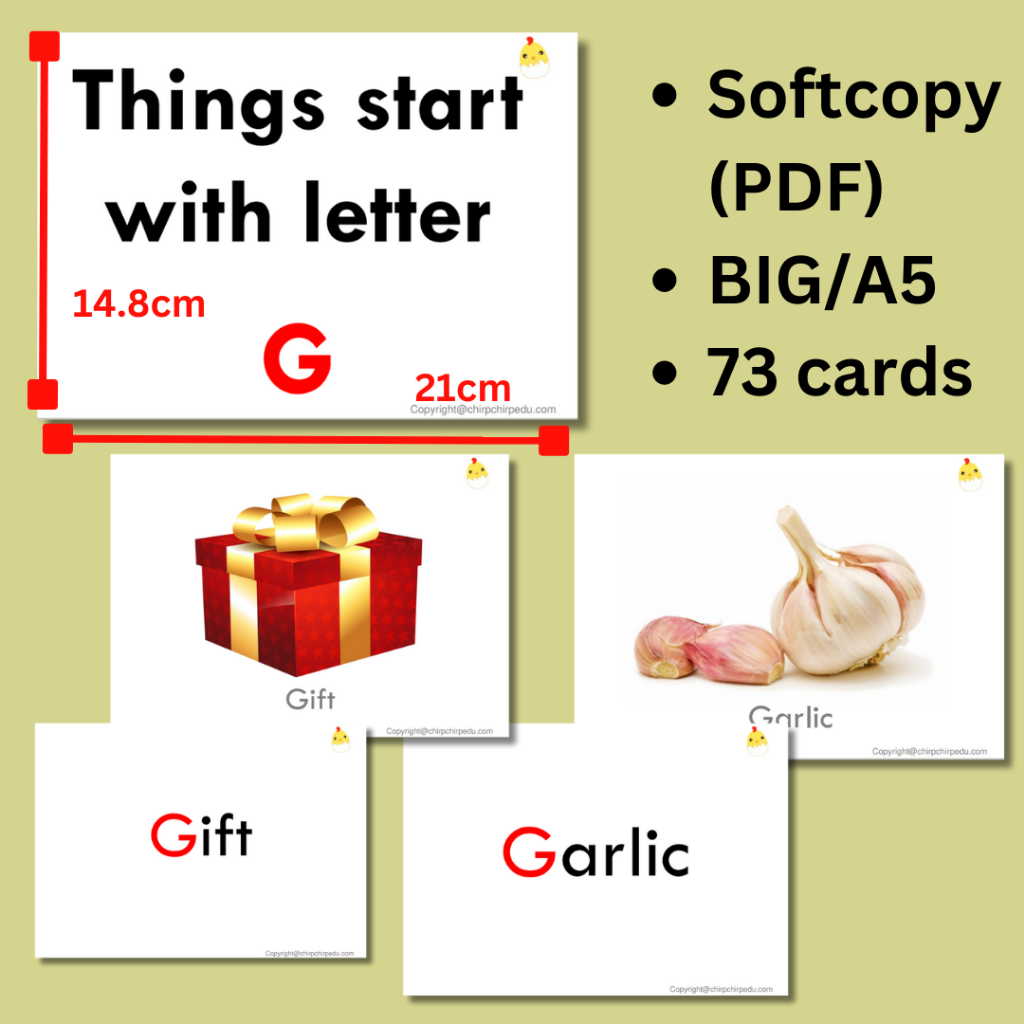 High quality toddler Kid big A5 flash card, vocabulary early year ...