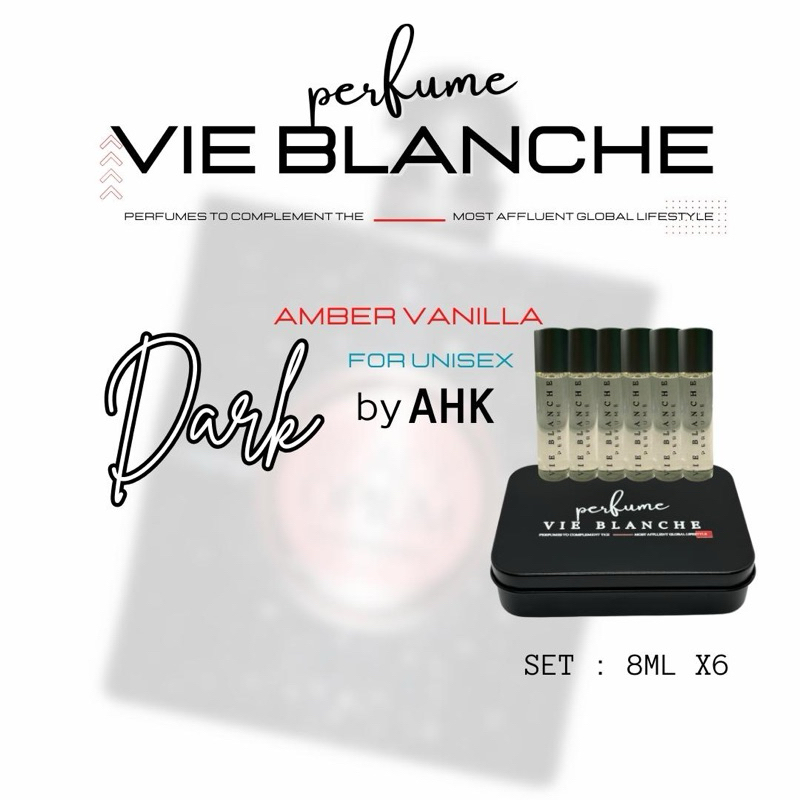Perfume VB Vie Blanche ( Dark ) set:8mlx6/15ml/36ml | Shopee Malaysia