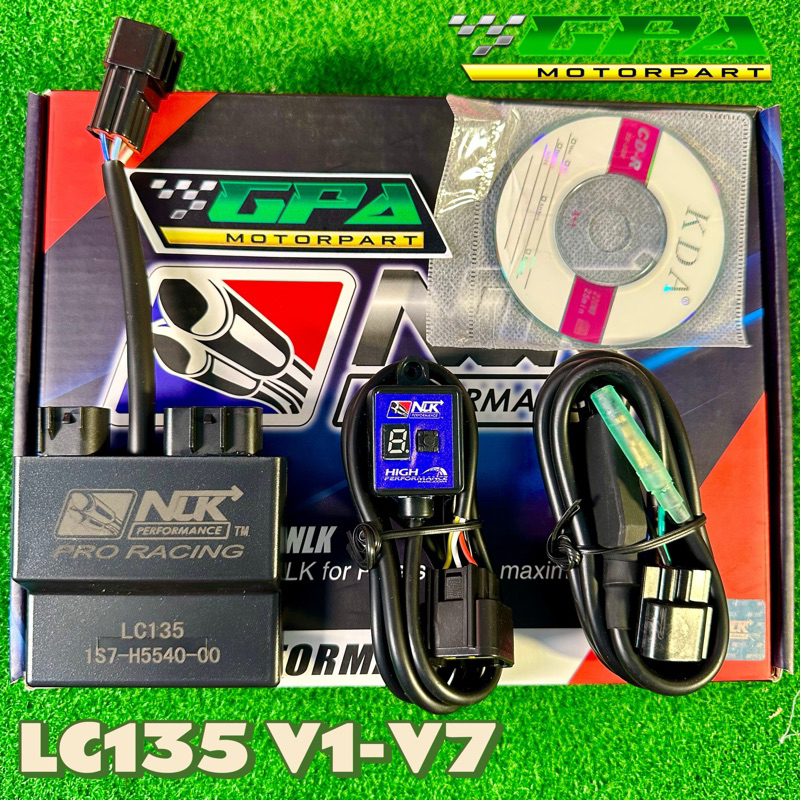 NLK PERFORMANCE RACING CDI ECU TUNNER Y15ZR V1 V2 Y16 NVX155 V2 LCV8 LC135 RS150 RSX150 VARIO ...