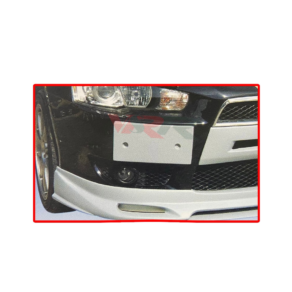 Mitsubishi Lancer X No Number Plate Board Holder PU Polyurethane Body ...