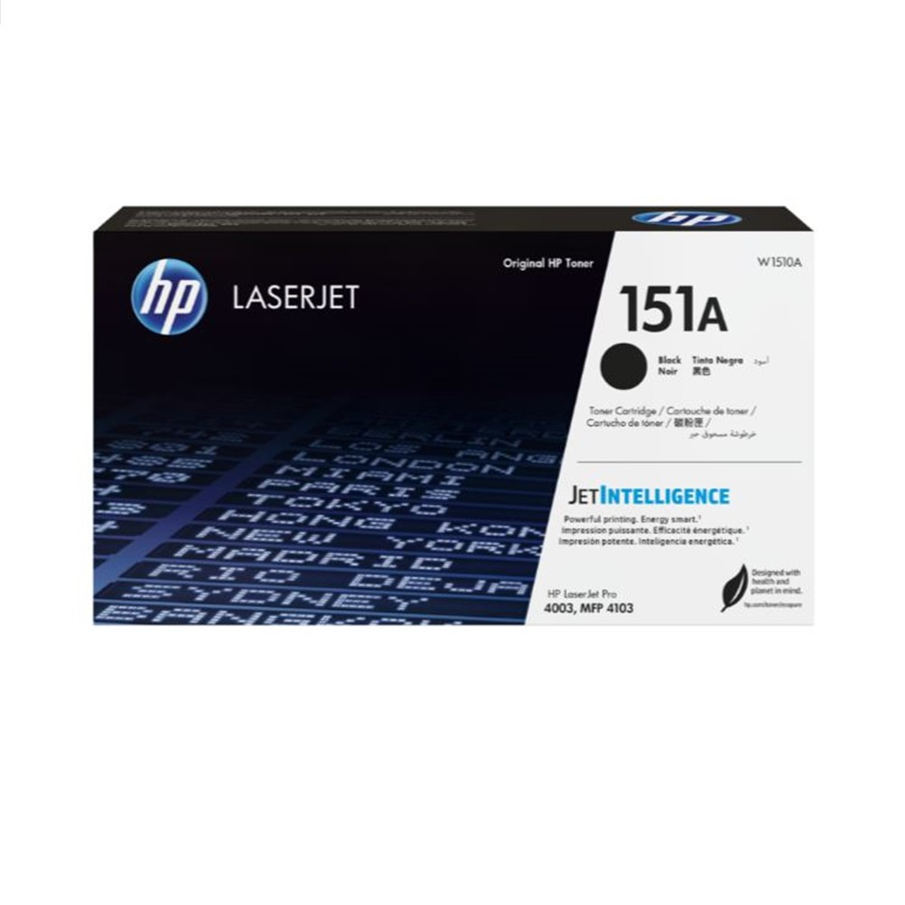 HP 151A / 151X Black Original LaserJet Toner Cartridge [W1510A / W1510X ...