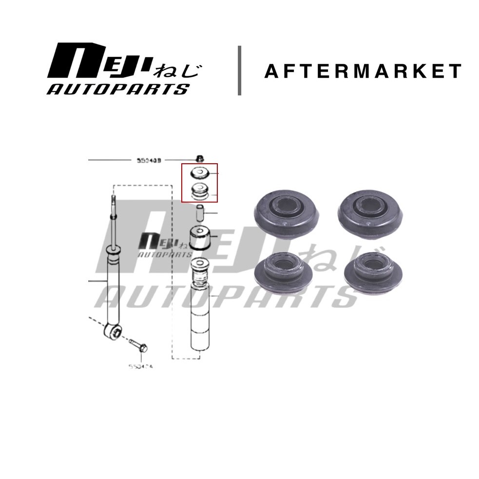 NISSAN LATIO C11 , GRAND LIVINA L10 L11, SYLPHY REAR ABSORBER COVER ...