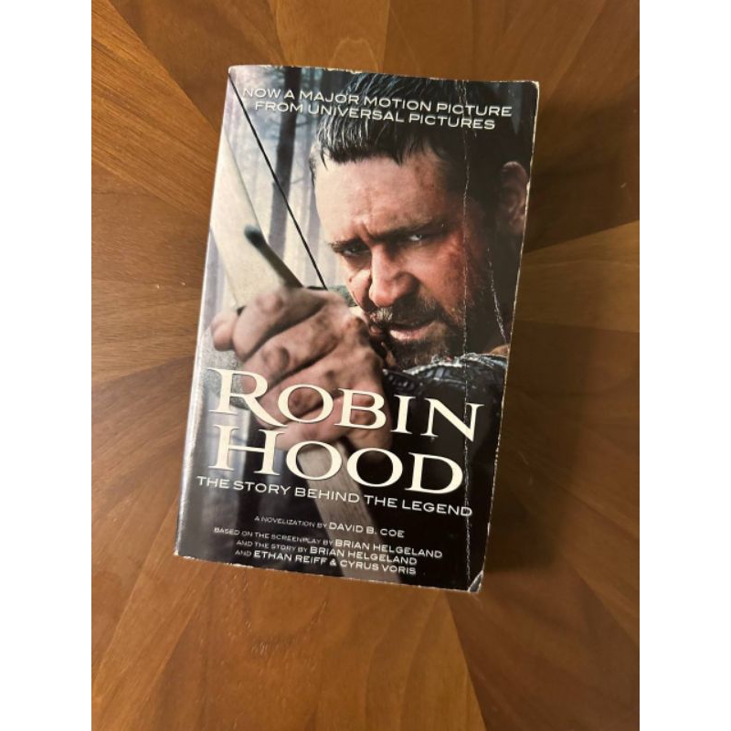 (USED) Robin Hood The Story Behind The Legend by David B.Coe | Shopee ...