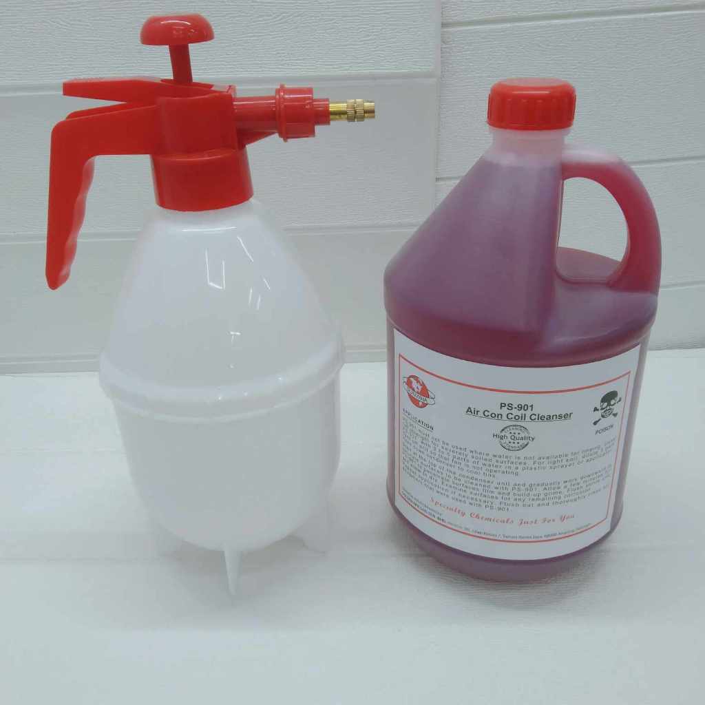 4KG CHEMICAL ALKALINE COIL CLEANER 3L UBAT CUCI AIRCOND EASY AND ...
