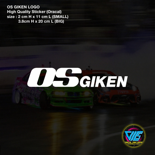 OS GIKEN Sticker / Decal (High Quality Sticker) | Shopee Malaysia
