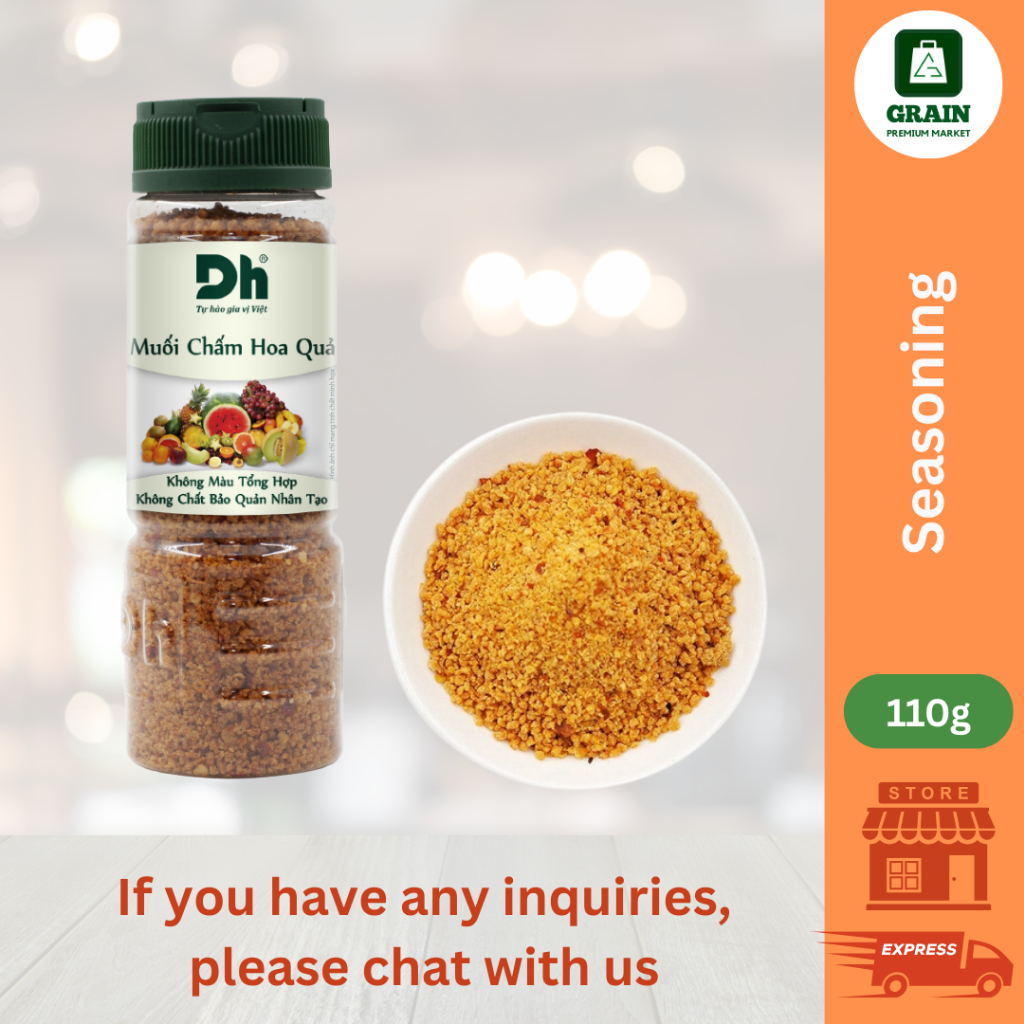 DH Foods Dipping Fruit Salt 1100g - Gia Vi DHFoods Muoi Cham Hoa Qua ...