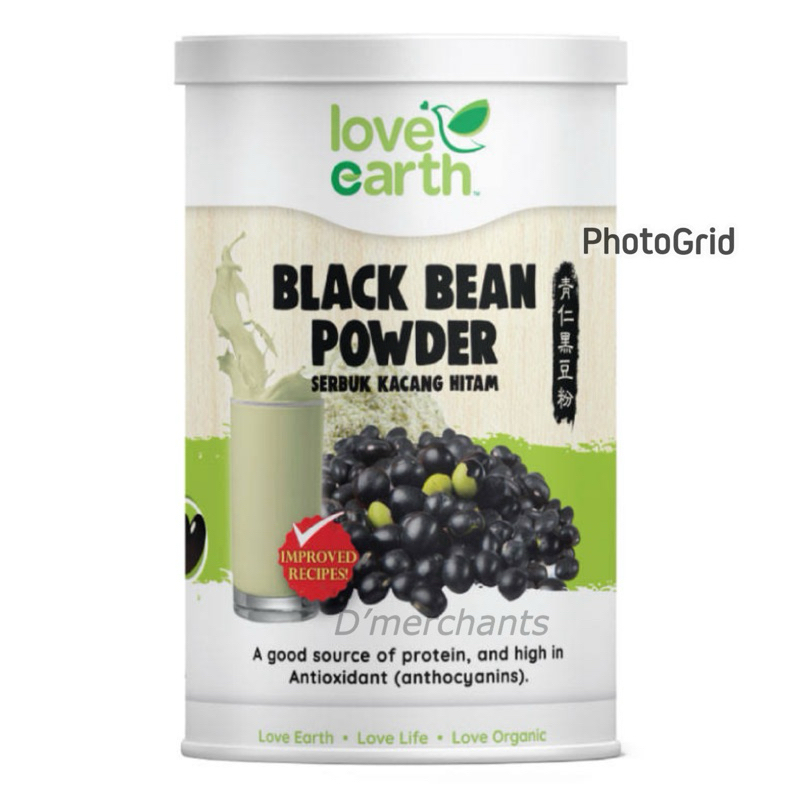 Love Earth Organic Black Bean Powder | 500g | Shopee Malaysia