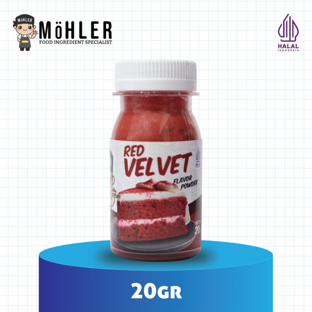 Distribute by MoHLER Malaysia - Red Velvet Flavour Powder 20 gr [READY ...