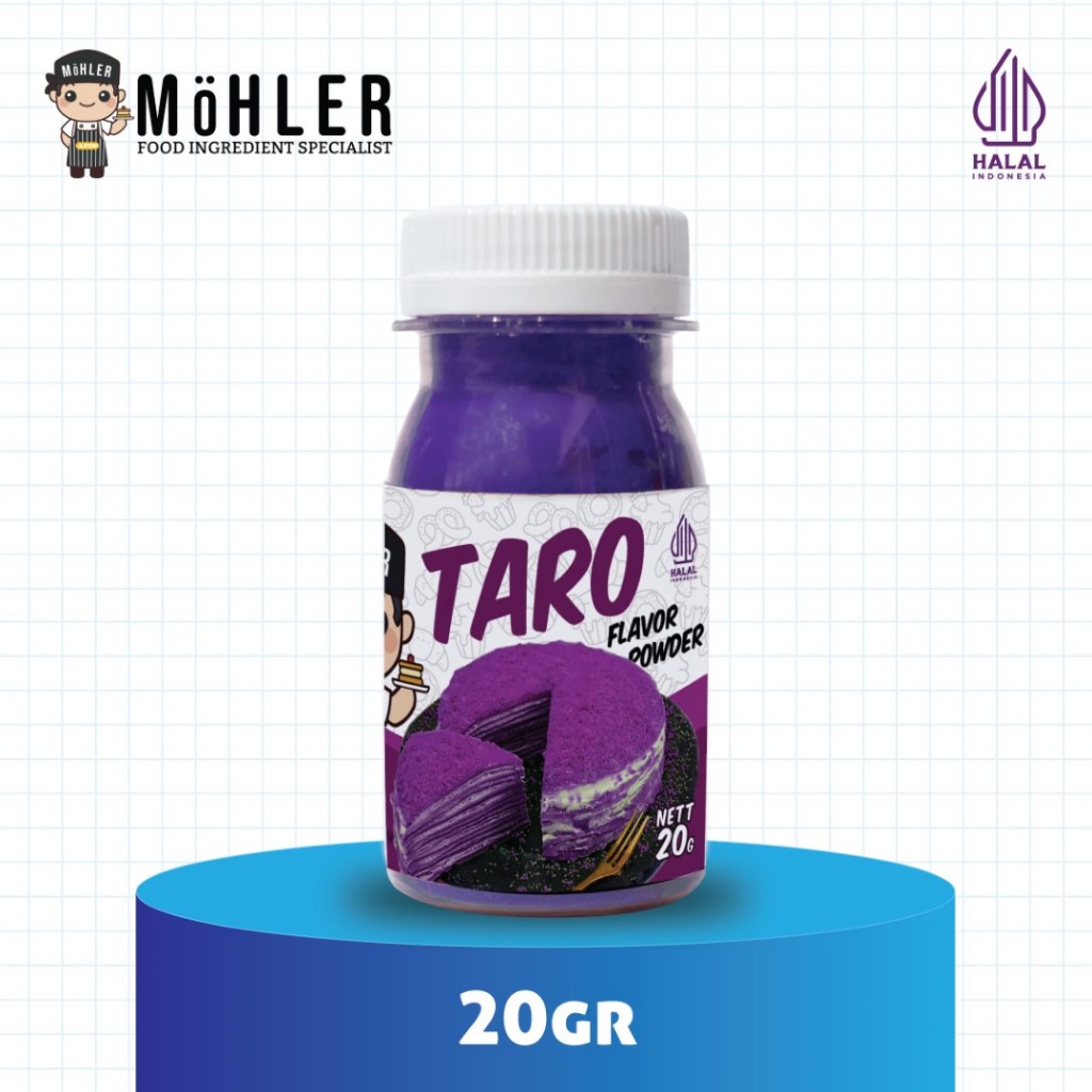 Distribute by MoHLER Malaysia - Taro Flavour Powder 20 gr [READY STOCK ...