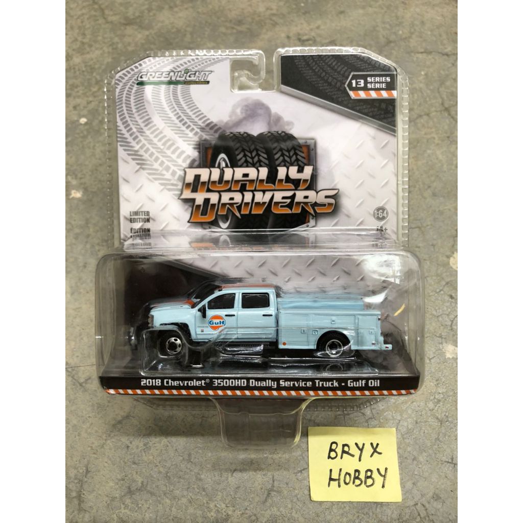 Greenlight Dually Drivers Series 13 2018 Chevrolet 3500HD Dually ...