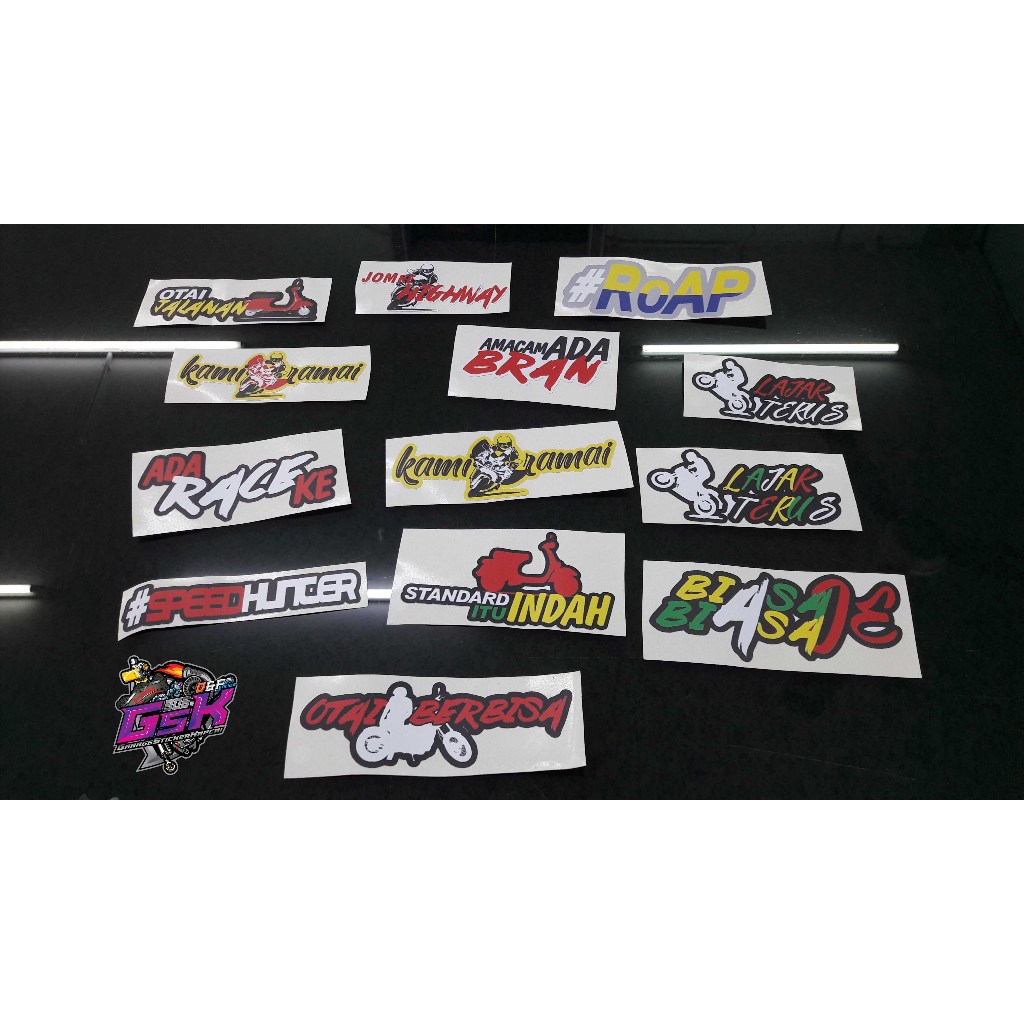 Sticker UV Printing Motorcycle | Shopee Malaysia