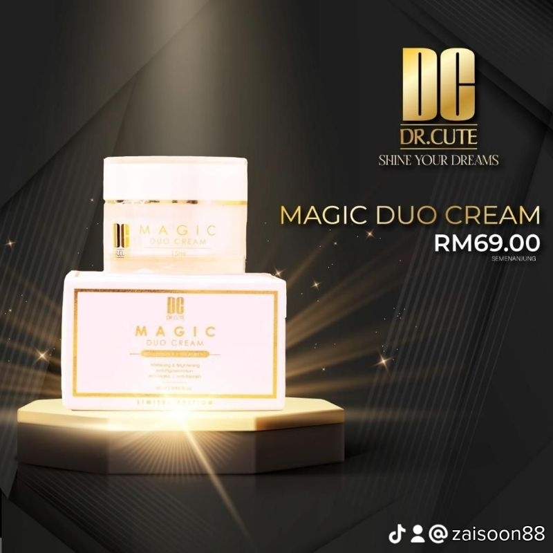 MAGIC DUO CREAM (BOOSTER) BY DR. CUTE (READY STOCK) | Shopee Malaysia
