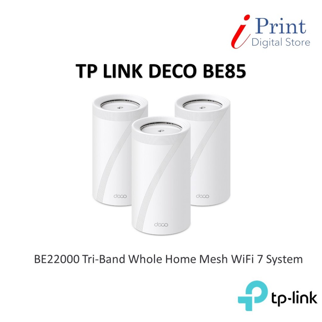 TP-Link BE22000 WiFi 7 Tri-Band Whole Home AI-Driven Mesh Wifi Router ...