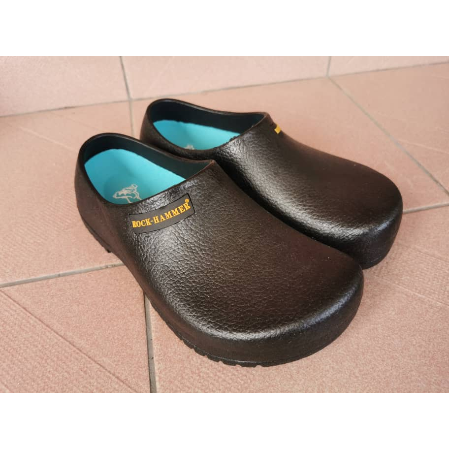 {FREE SOCK}Original Rock Hammer Safety Clogs/Kitchen Shoes/Kasut Dapur ...