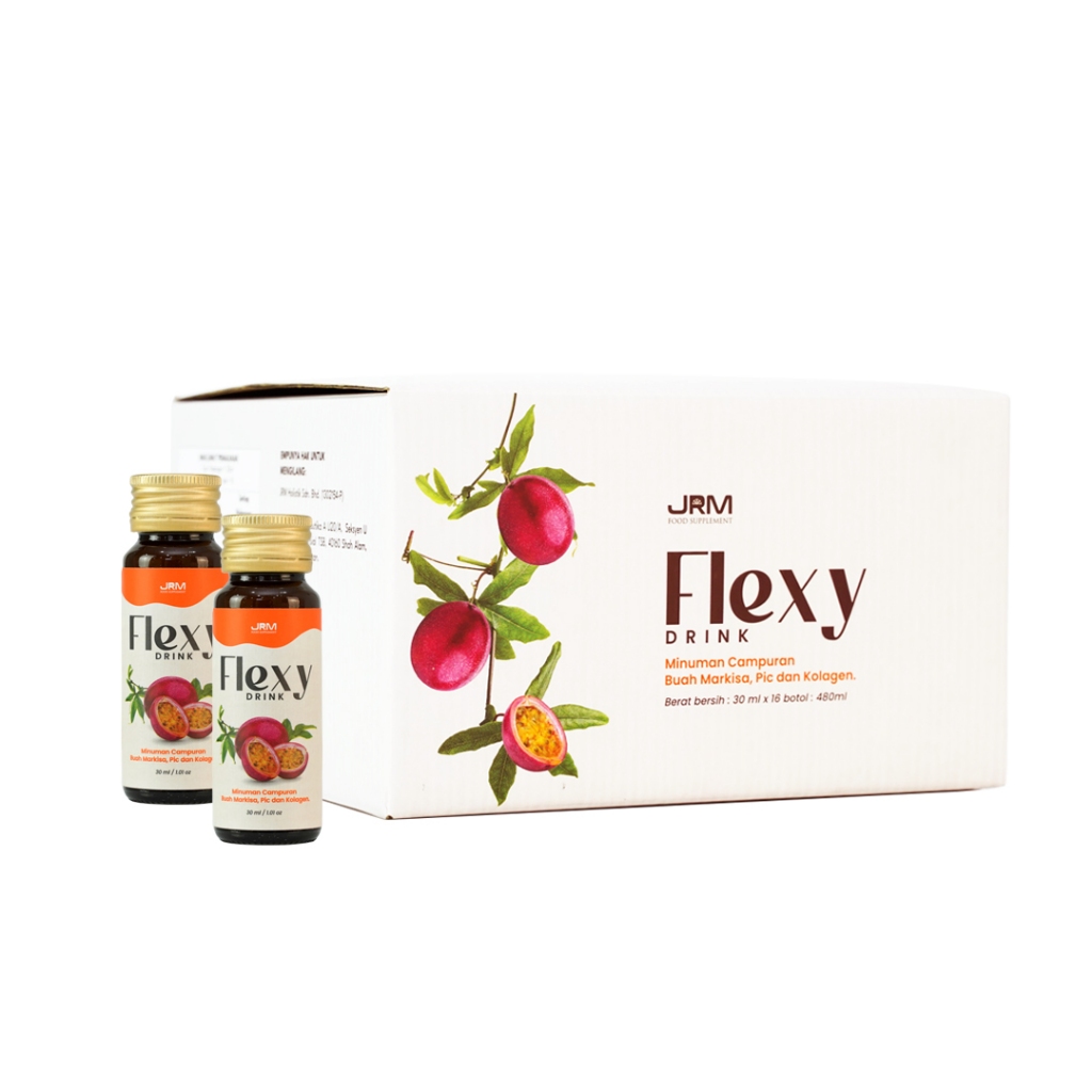 JRM Flexy Drink Suplemen Kecantikan Kolagen yang paling efektif - (30ml ...
