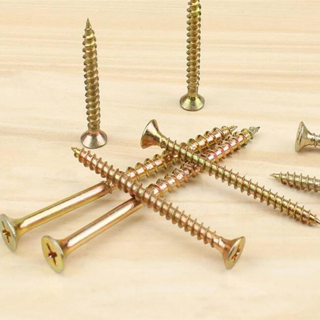 Skrew Kayu Chipboard Screw Wood Screw Skru Papan DIY Pack (rainbow ...