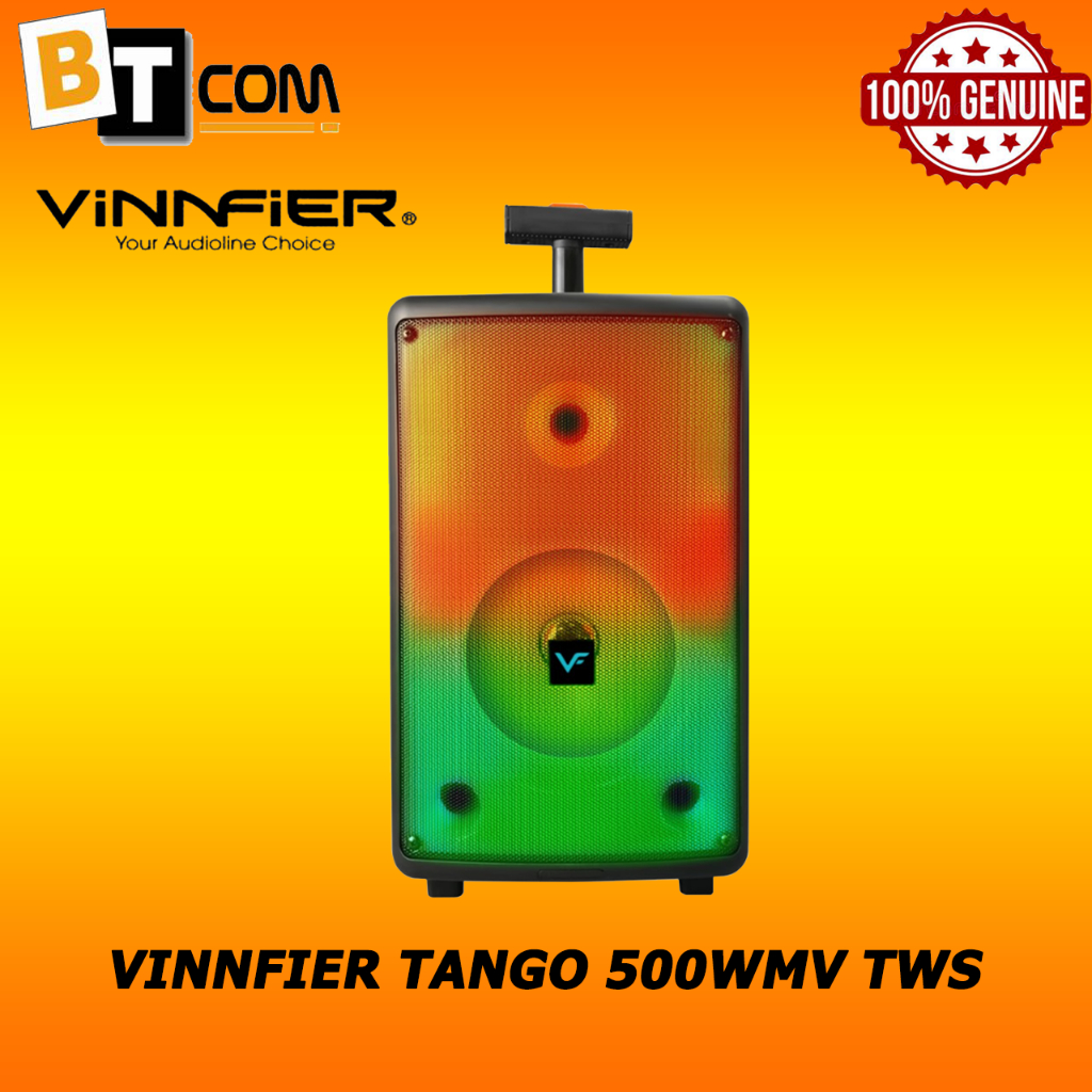 Vinnfier Tango 500 WMV TWS Portable Trolley Speaker | Shopee Malaysia