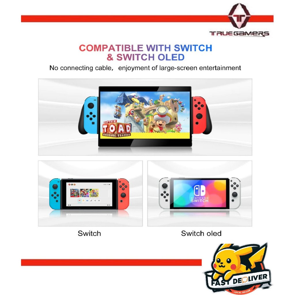 G-Story GStory GS101NT - Portable Gaming IPS Monitor Compatible Switch ...