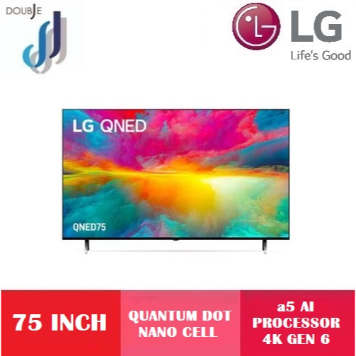 LG 75 inch 4K Smart QNED TV QNED75 with Quantum Dot NanoCell ...