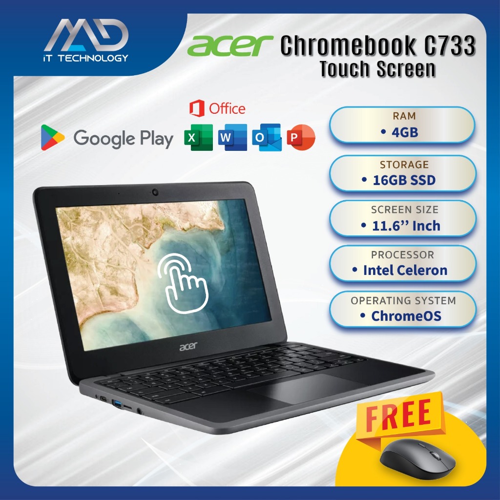 ACER Chromebook C733 (N18Q5) REFURBISH | Shopee Malaysia