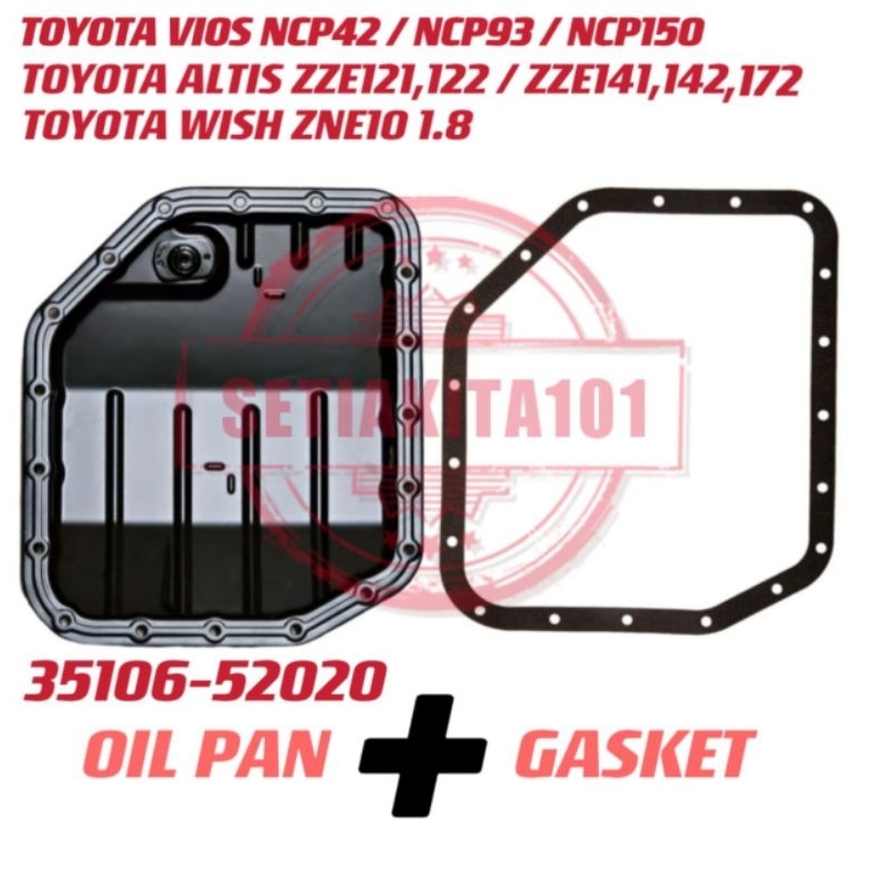 TOYOTA VIOS NCP42/NCP93/NCP150 WISH ZNE10 GEAR BOX AUTO OIL PAN/AUTO ...
