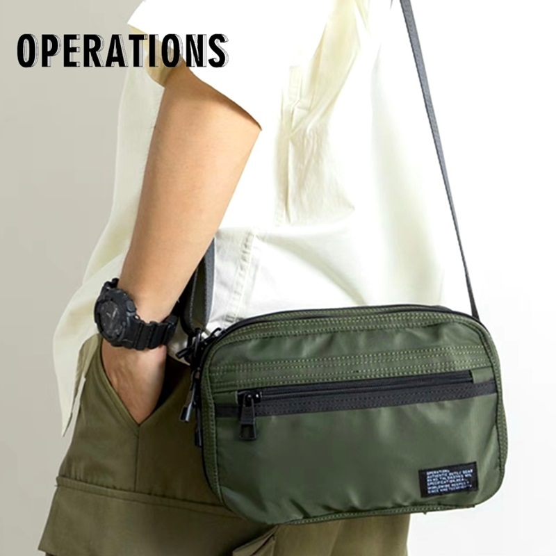 Ready Stock!! New Fashion Operations Men Sling Bag (M) Size Shoulder ...