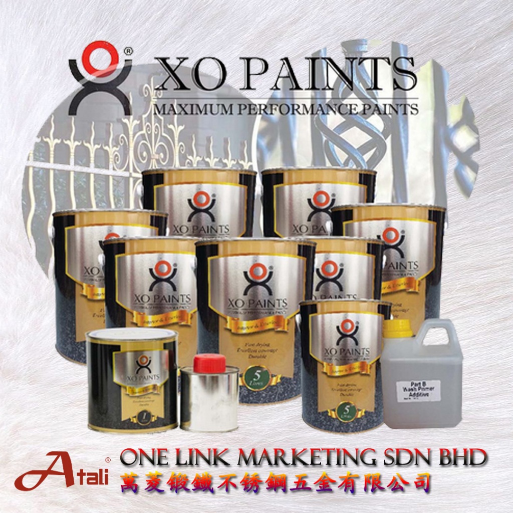 🔥READY STOCK🔥* 5 LITER * XO PAINTS PAINT FOR METAL AND WOOD I 002 ...