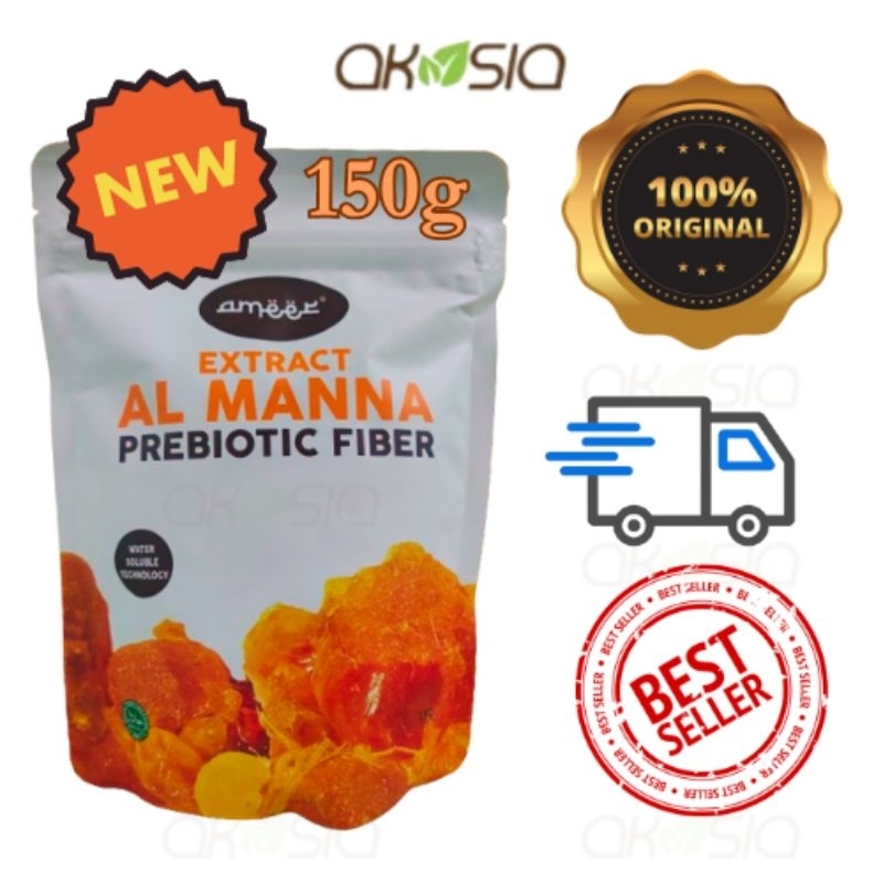 READY STOCK Al Manna AMEER 150g Expiry 06/2027 | Serbuk Serat Prebiotik ...