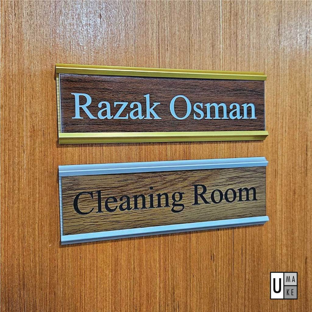 Changeable Nameplate Signage Office Sign Custom Clinic Room Director ...