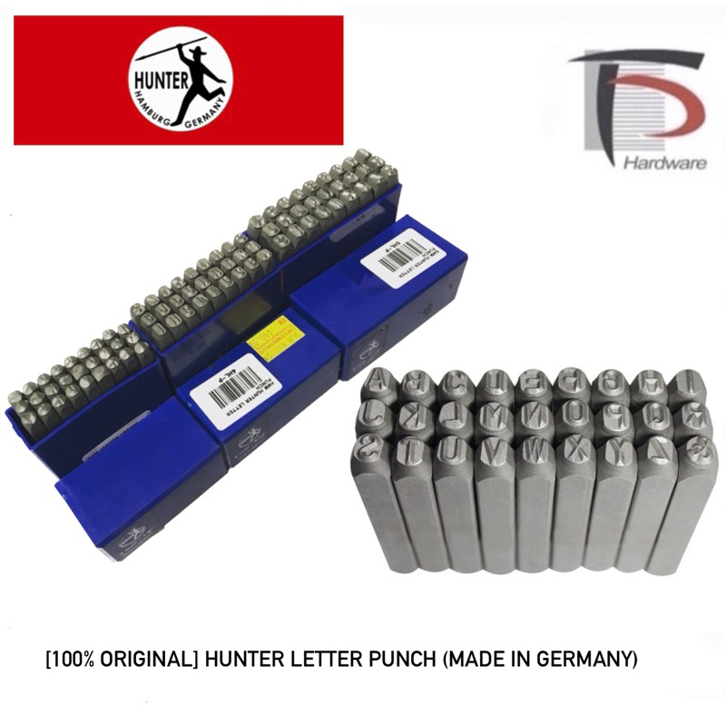 [100% ORIGINAL] HUNTER LETTER PUNCH (MADE IN GERMANY) | Shopee Malaysia