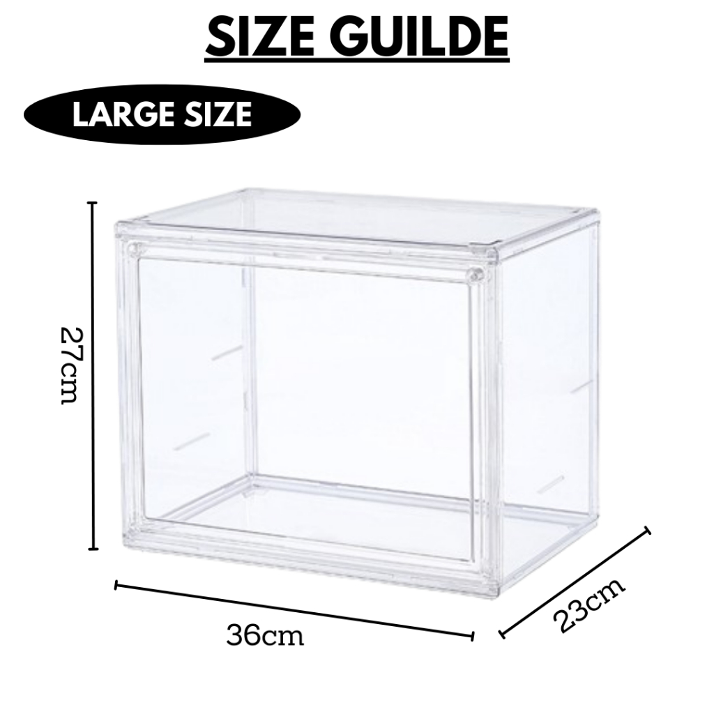Transparent Display Box Figure Handbag Collection Organizer Gundam One ...