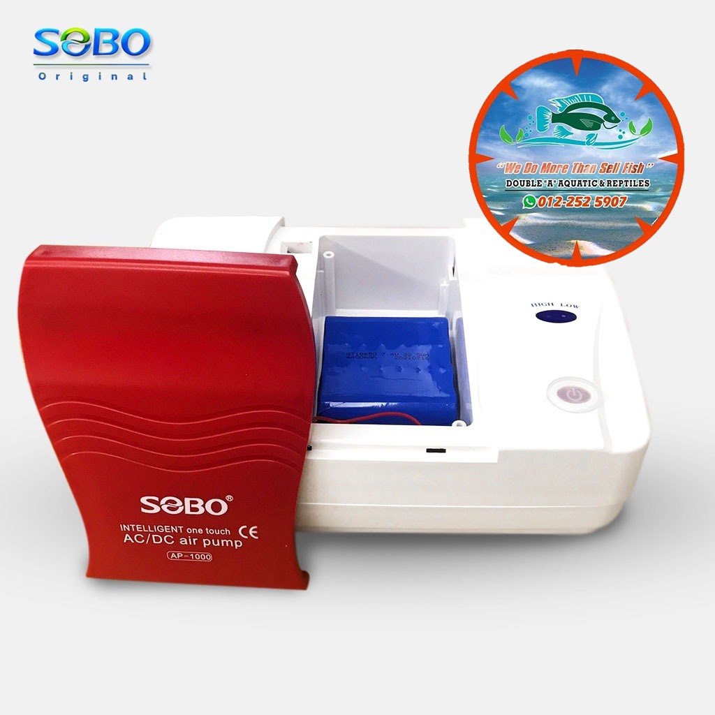 Sobo Intelligent one touch AC / DC air pump (AP-1000) | Shopee Malaysia