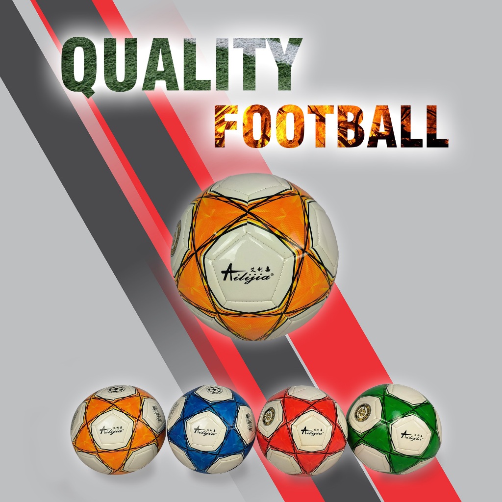 ALIJIA READY STOCK High Quality Football Size 5 / Soccer Ball / Bola ...