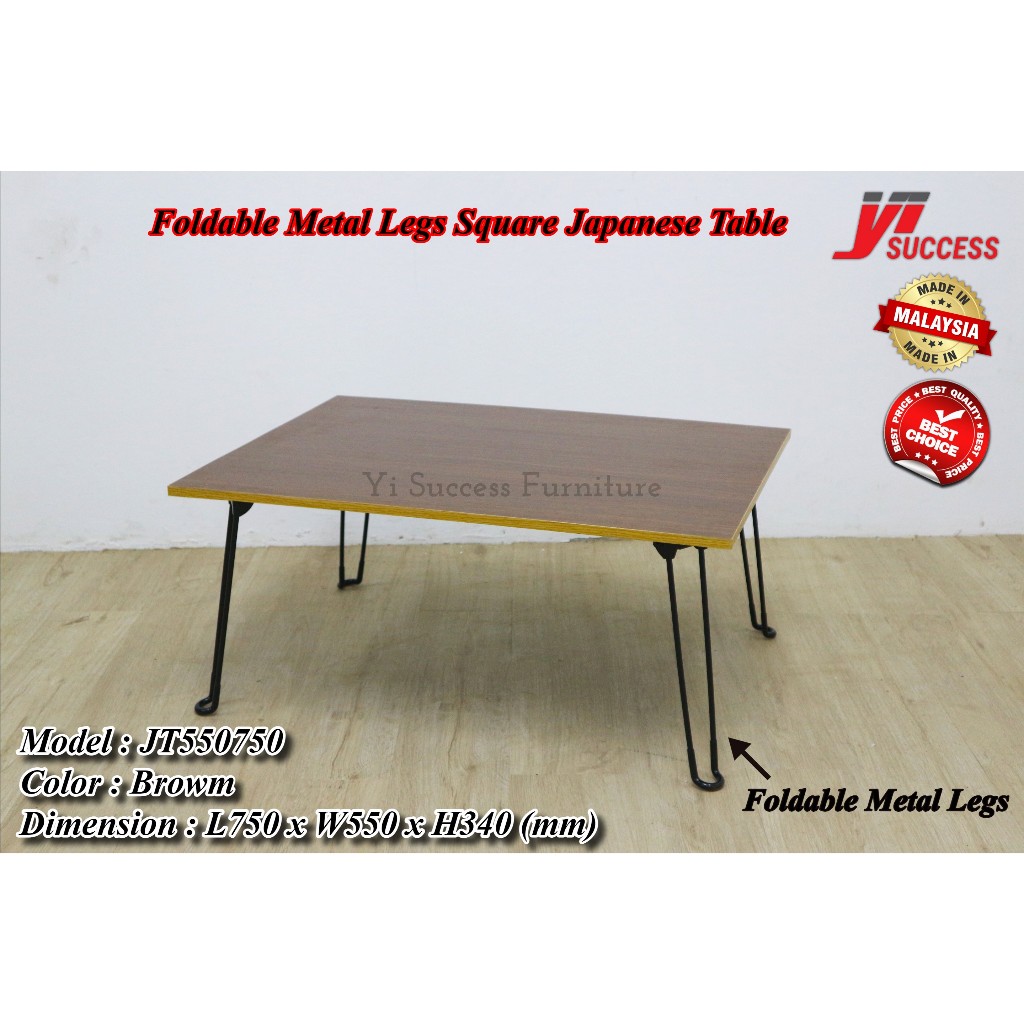Yi Success Foldable Design Japanese Table / Meja Jepun Lipat / Space ...