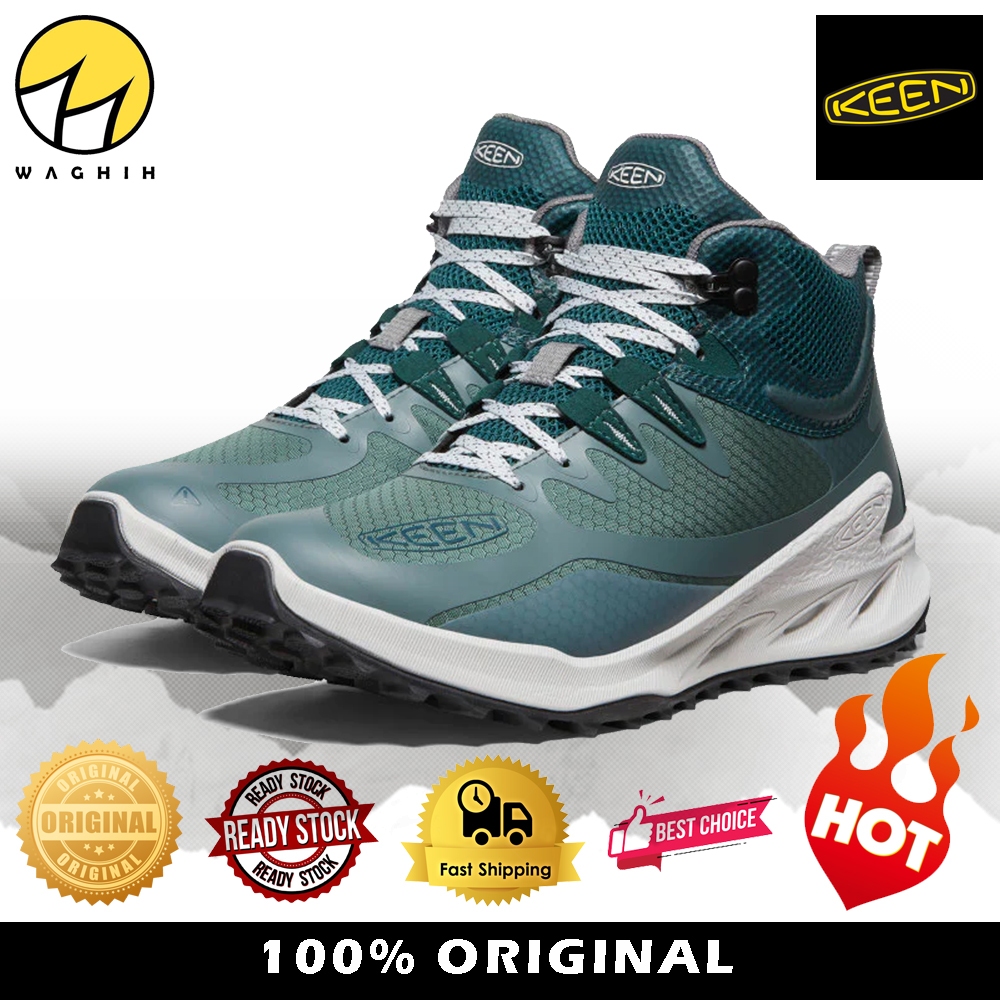 🔥100% ORIGINAL🔥 KEEN ZIONIC MID - HIKING TRAIL TREKKING SHOE | Shopee ...