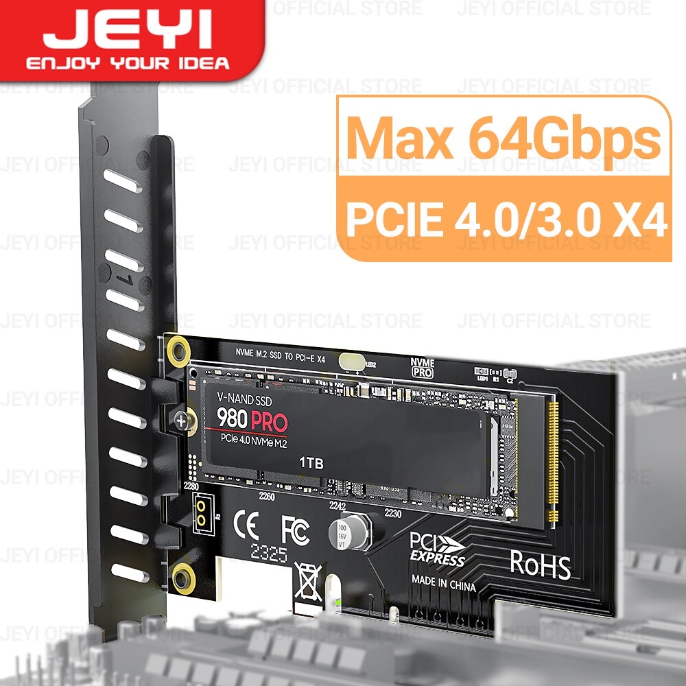 NVME Pro Adapter M.2 NVME Pro SSD to PCIe 4.0 Adapter Card | Shopee ...