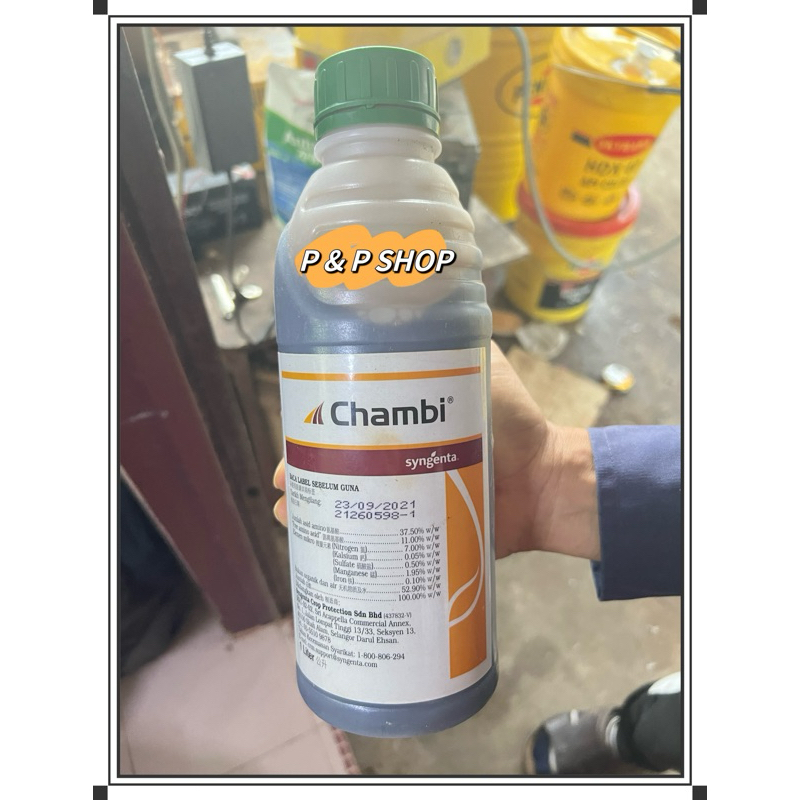 OFFER CHAMBI (1L) Baja Asid Amino/ Biotimulasi/Baja Pokok Padi / Baja ...