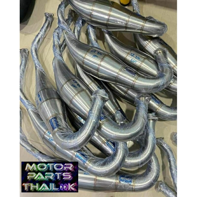 Exhaust Ekzos WRC ORIGINAL💯% Spec 59&62&65&68 Kawasaki Victor Kr150 ...