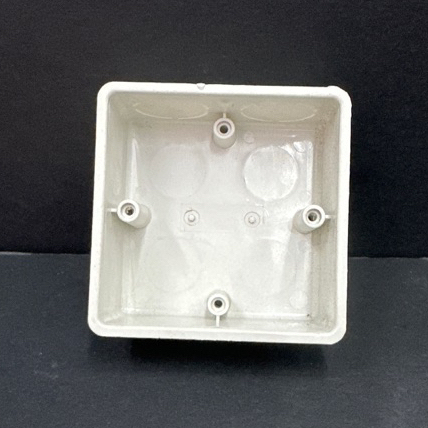PVC| 3 x 3 PVC Single Conceal Box WHITE Box Switch | Shopee Malaysia